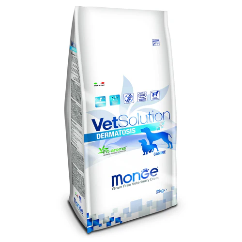 VET SOLUTION Monge Dog Dermarosis, 2kg