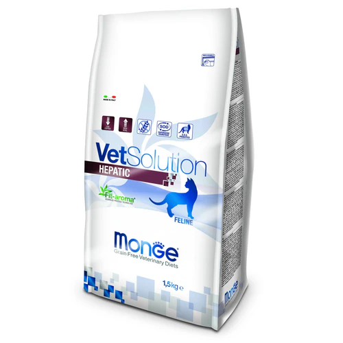 VET SOLUTION Monge Cat Hepatic, 1,5kg