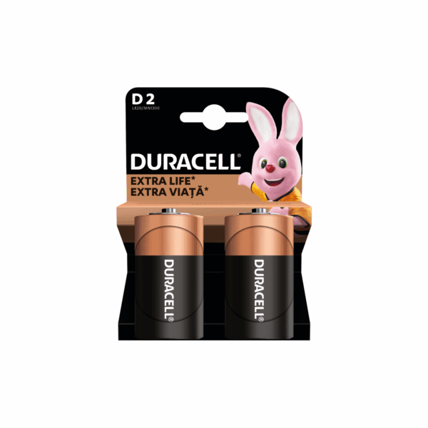 Duracell Basic D Duralock LR20 (2 kom)
