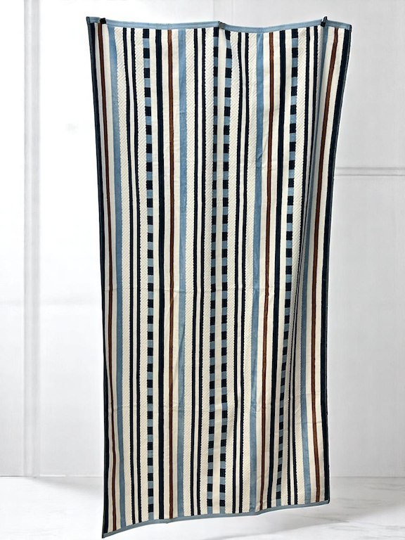 Plažni peškir “Retro Stripe” – 86×162 cm, 100% pamuk B2