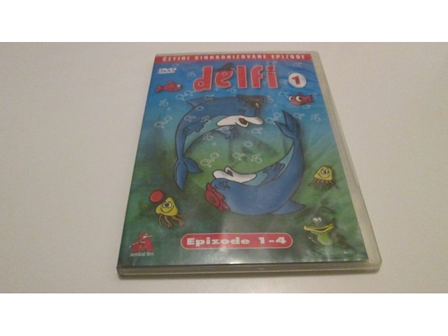 Delfi 1 crtani, epizode 1-4, DVD
