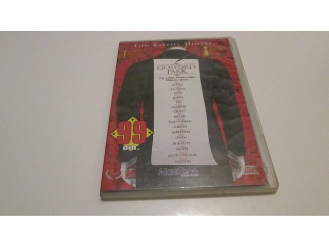 GOSFORD PARK film Roberta Altmana, DVD