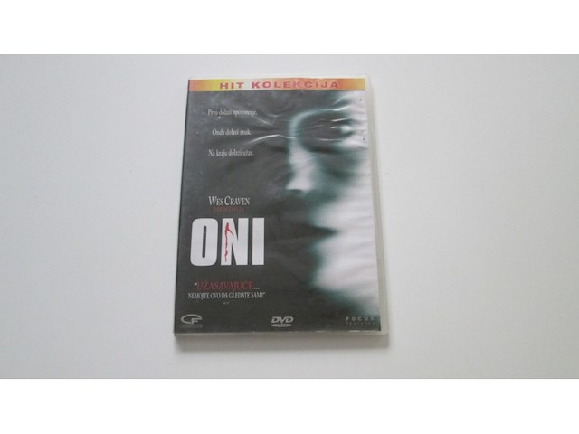 Oni, Wes Craven DVD