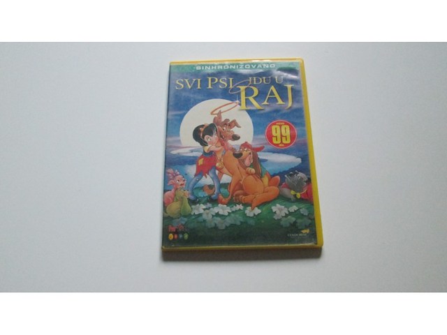 Svi Psi idu u Raj DVD (2005)