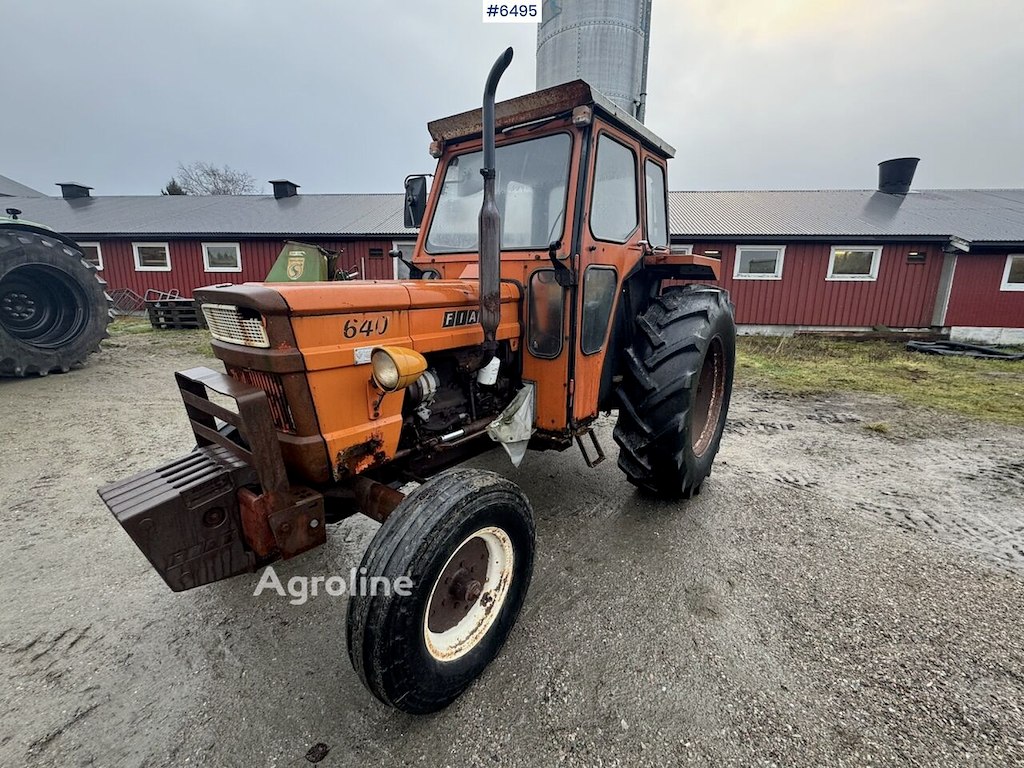 Fiat 640 DT traktor točkaš