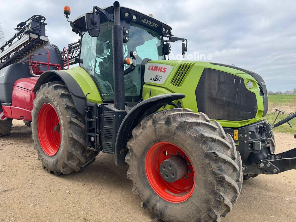 Claas Axion 870 traktor točkaš