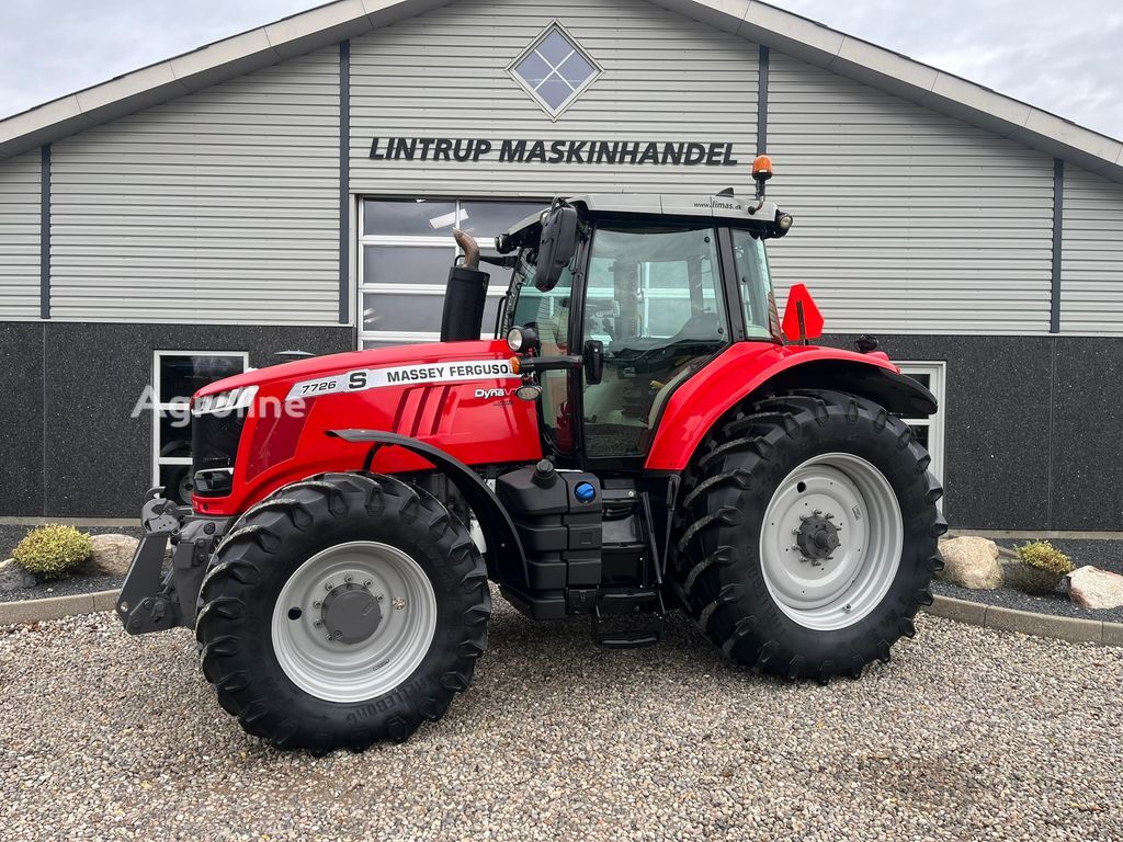 Massey Ferguson 7726 S DynaVT Med frontlift traktor točkaš