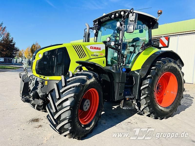 Claas Axion 870 traktor točkaš