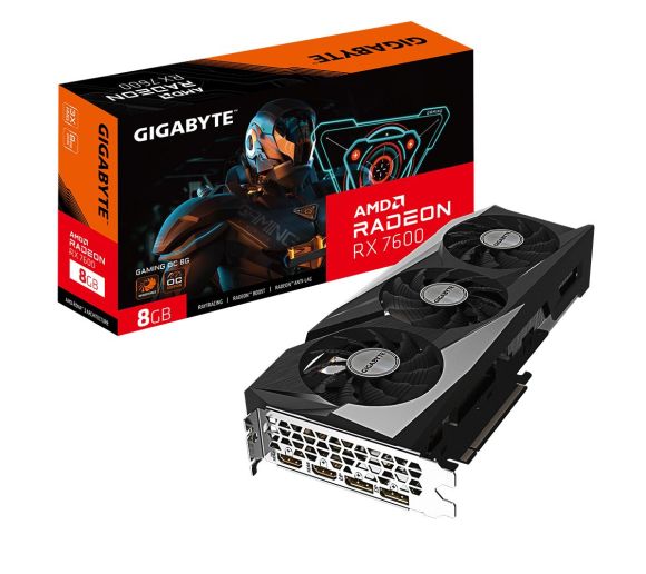 Gigabyte - Radeon RX 7600 GAMING OC 8GB