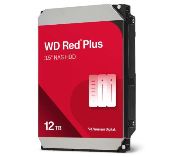Western Digital - HDD WD 12TB WD120EFGX RED PLUS 7200RPM 512MB