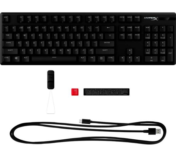 Tastatura HYPERX Alloy Origins PBT - Red Linear Mehanicka/crna