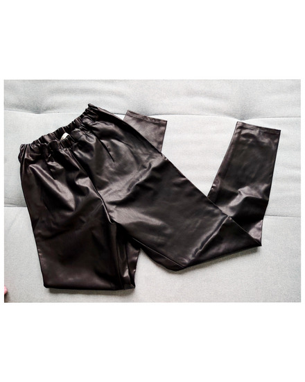 H&M kozne pantalone