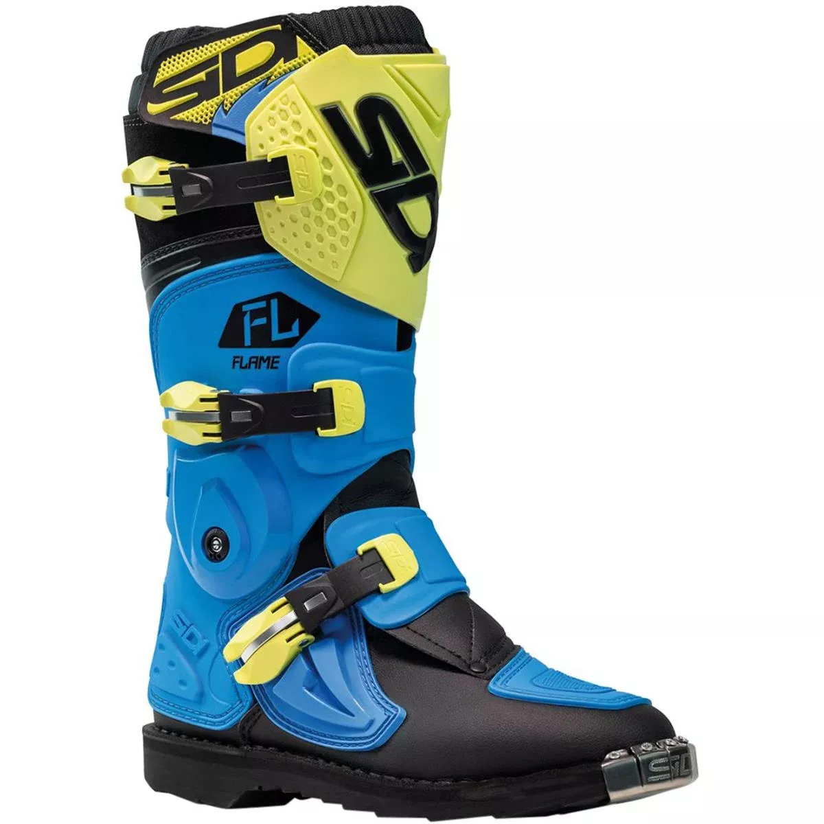 SIDI FLAME Blue-lime-black dečije čizme