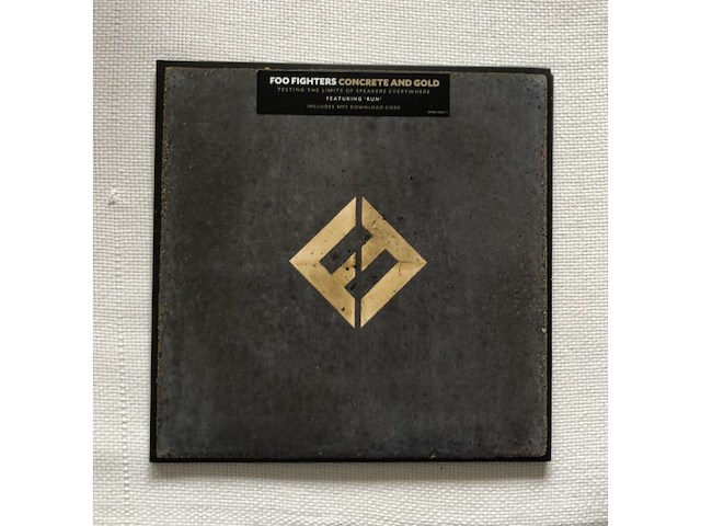 FOO FIGHTERS - Concrete and Gold (EU) 2xLP gatefold