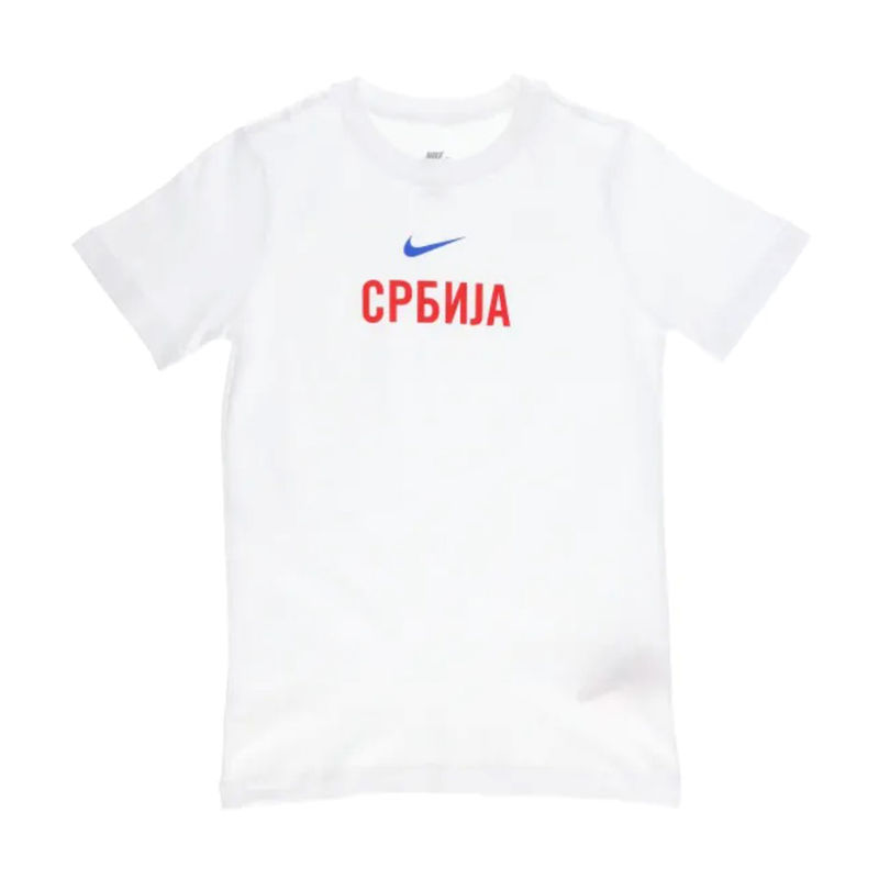 DEČIJA MAJICA NIKE S Y NK TM SS COTTON TEE-WHITE