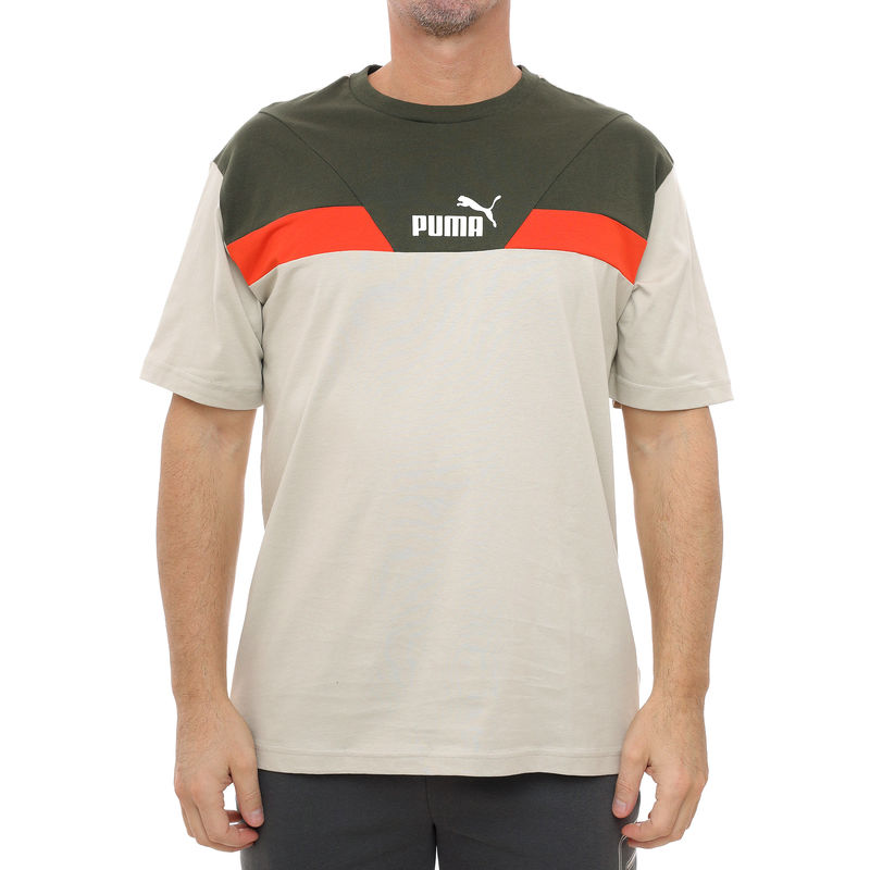MUŠKA MAJICA PUMA POWER COLORBLOCK TEE