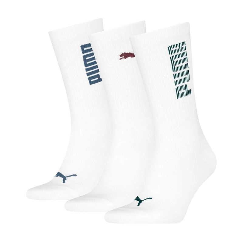 UNISEX ČARAPE PUMA RIB LOGO CREW SOCK 3P, 39/42