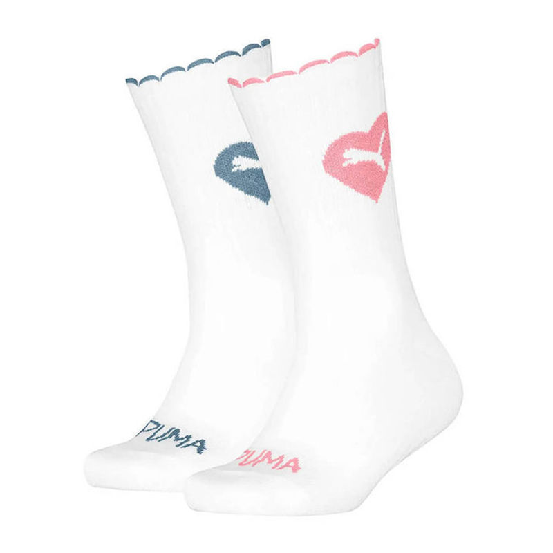 DEČIJE ČARAPE PUMA GIRLS SCALLOP EDGE SOCK 2P, 31/34