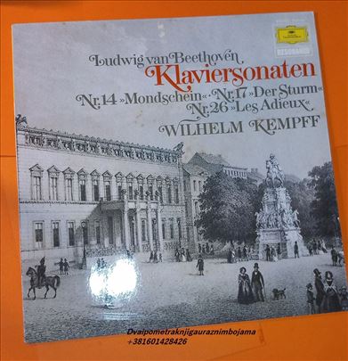 Beethoven Wilhelm Kempff Klaviersonaten 14 17 26