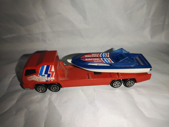 Vintage Majorette Racing Team Transporter sa Brodom Rar