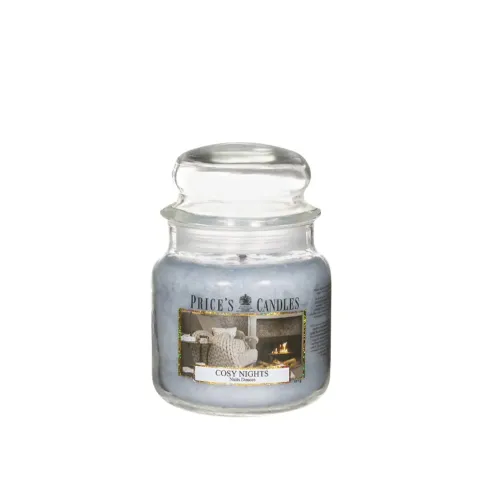 Cosy Nights - Price´s Candle mirisna sveća M (bergamot, mošus i vanila)