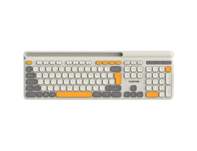 Canyon HKB-W03 US bežična gejmerska tastatura bež