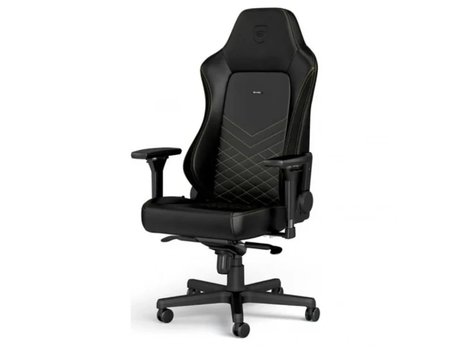 Noblechairs Hero gejmerska stolica crno zlatna