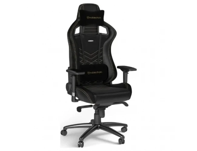 Noblechairs Epic gejmerska stolica crno zlatna