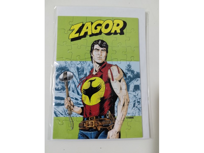 Zagor Original Bonelli Puzle