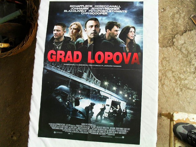 Grad lopova, plakat