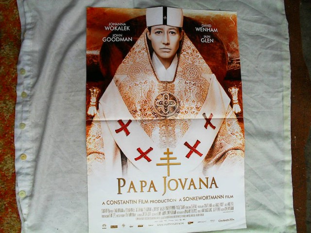 Papa Jovana, plakat