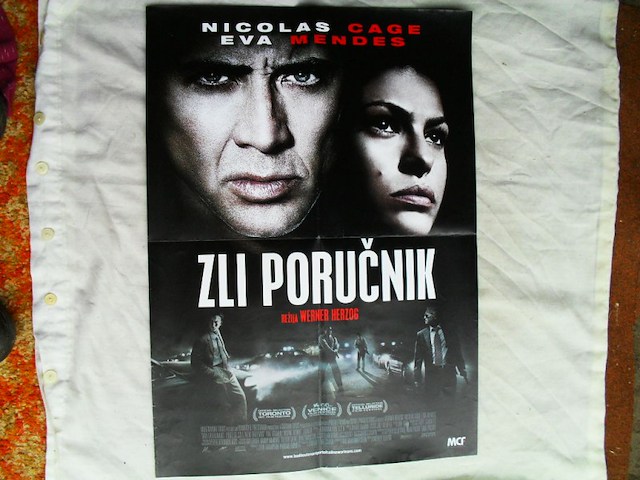 Zli porucnik, plakat