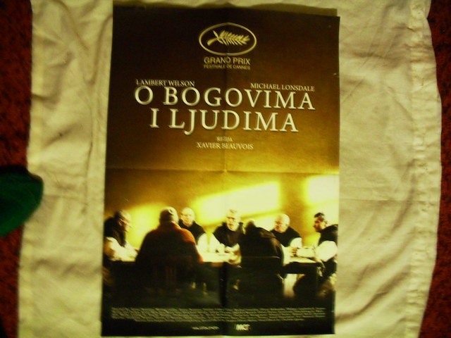 O bogovima i ljudima, plakat