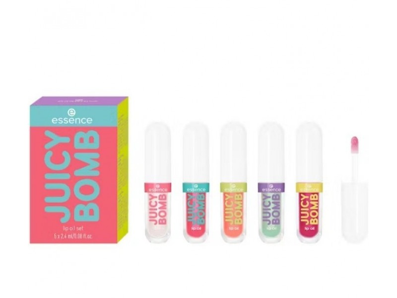 Box Juicy bomb lip oil set