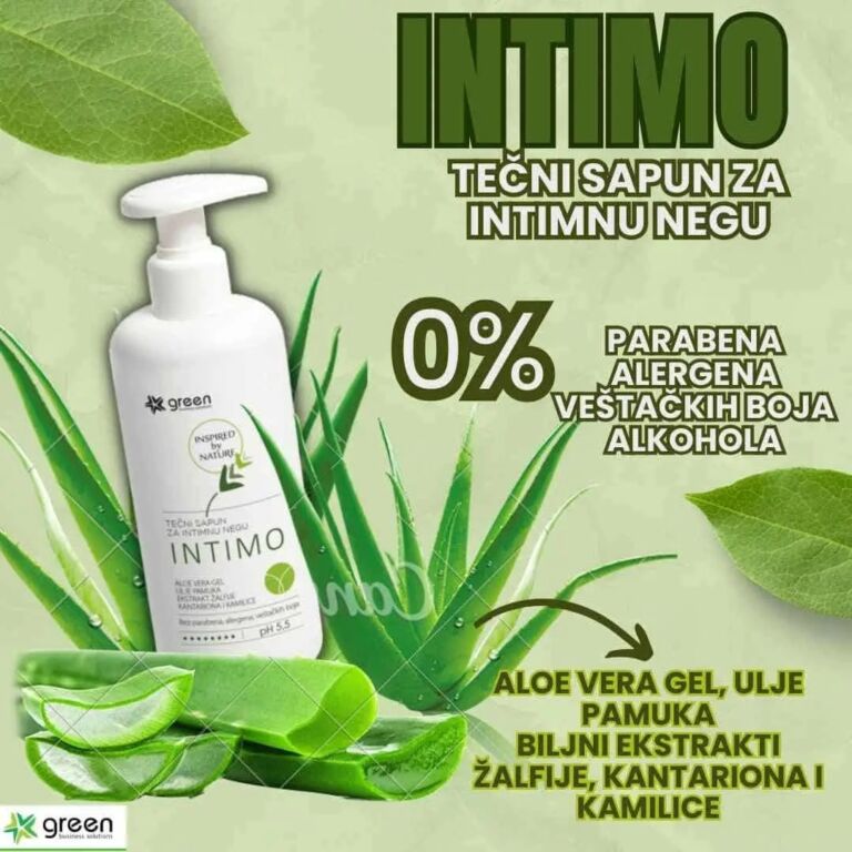 INTIMO tečni sapun za intimnu negu – Inspired by Nature - Formulisan