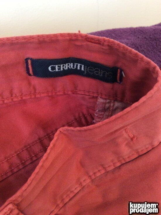 Original CERUTTI 1881 jeans pantalone 34 100% cotton Polustruk 47-8cm
