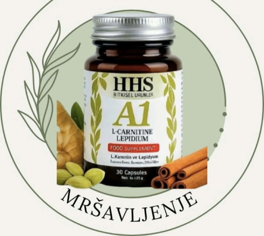 HHS A1 L-Carnitine Lepidium – biljni dodatak ishrani za mršavljenje -