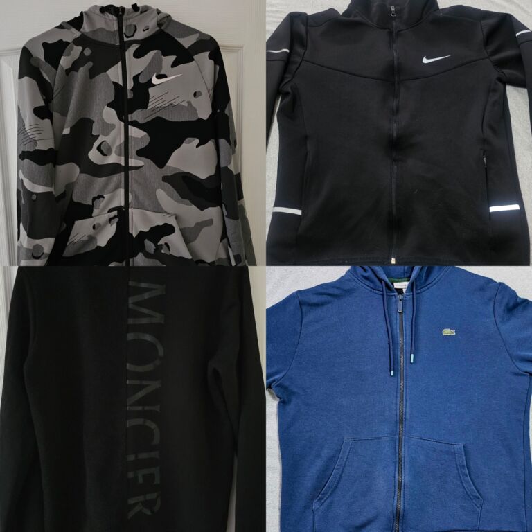 4 Dukserice idu u kompletu Nike crna (M) Nike maskirna (M) Moncler