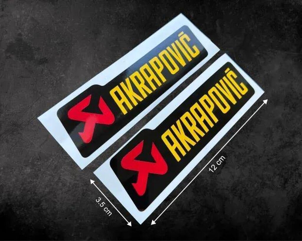 Stikeri - akrapovic nalepnice - stikeri za motore - 2100    opis: -