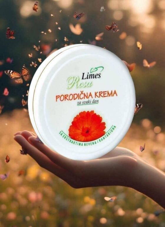 Limes Rosa porodična krema za svaki dan - Višenamenska krema za negu