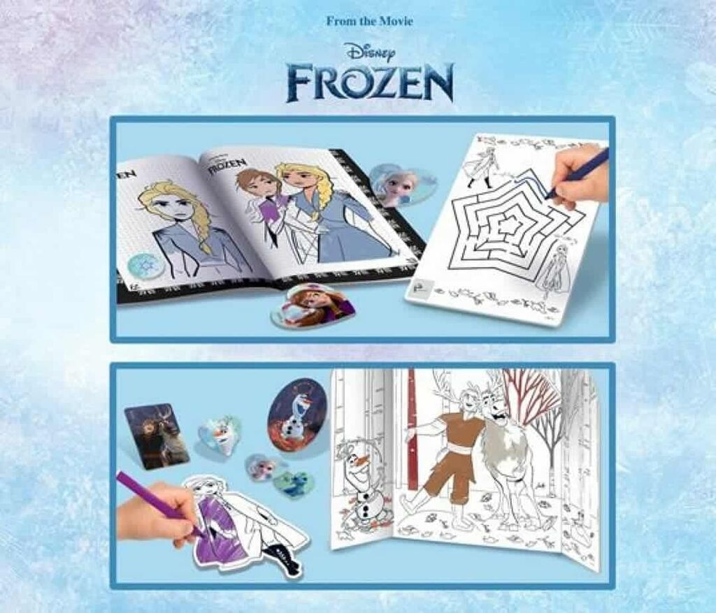 Disney Frozen – set za bojenje i crtanje (Colouring & Drawing