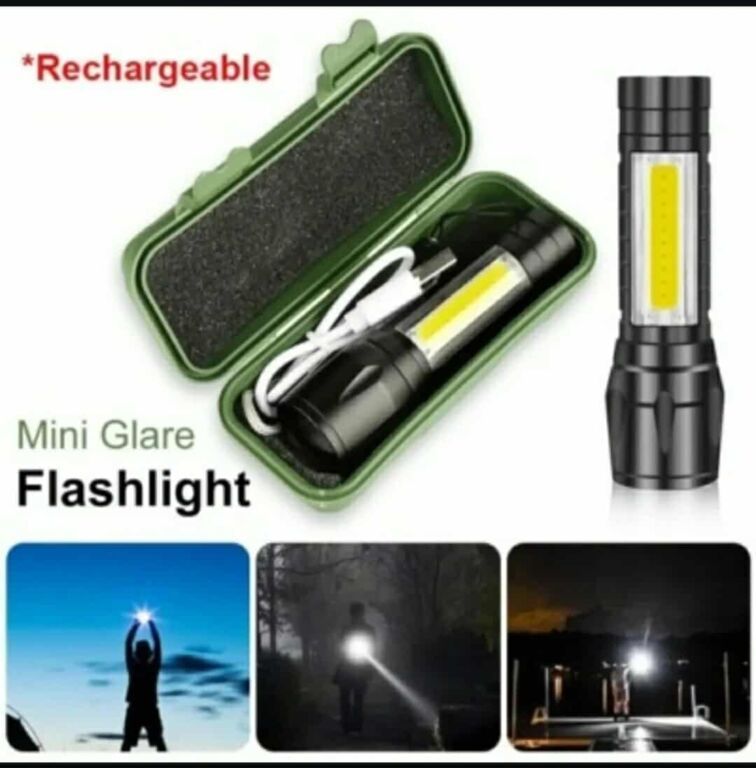 Punjača LED mini baterijska lampa (Mini Glare Flashlight) -