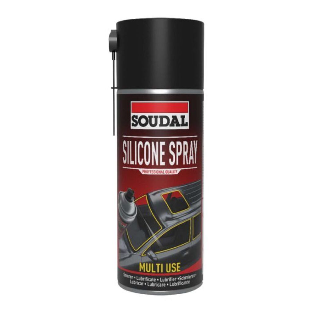 Soudal silikonski sprej je visokokvalitetni providni sprej koji