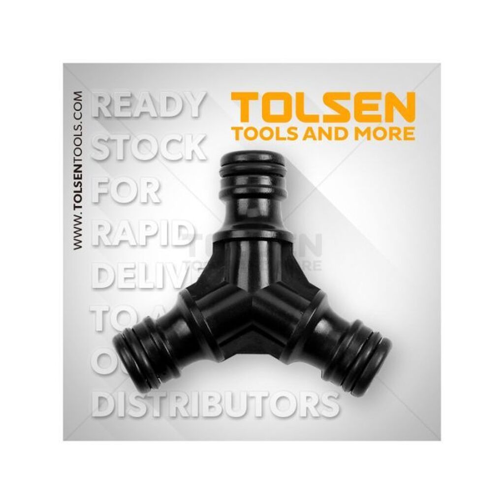Trokraka spojnica 1/2“ omogućava spajanje tri creva prečnika 1/2 cola