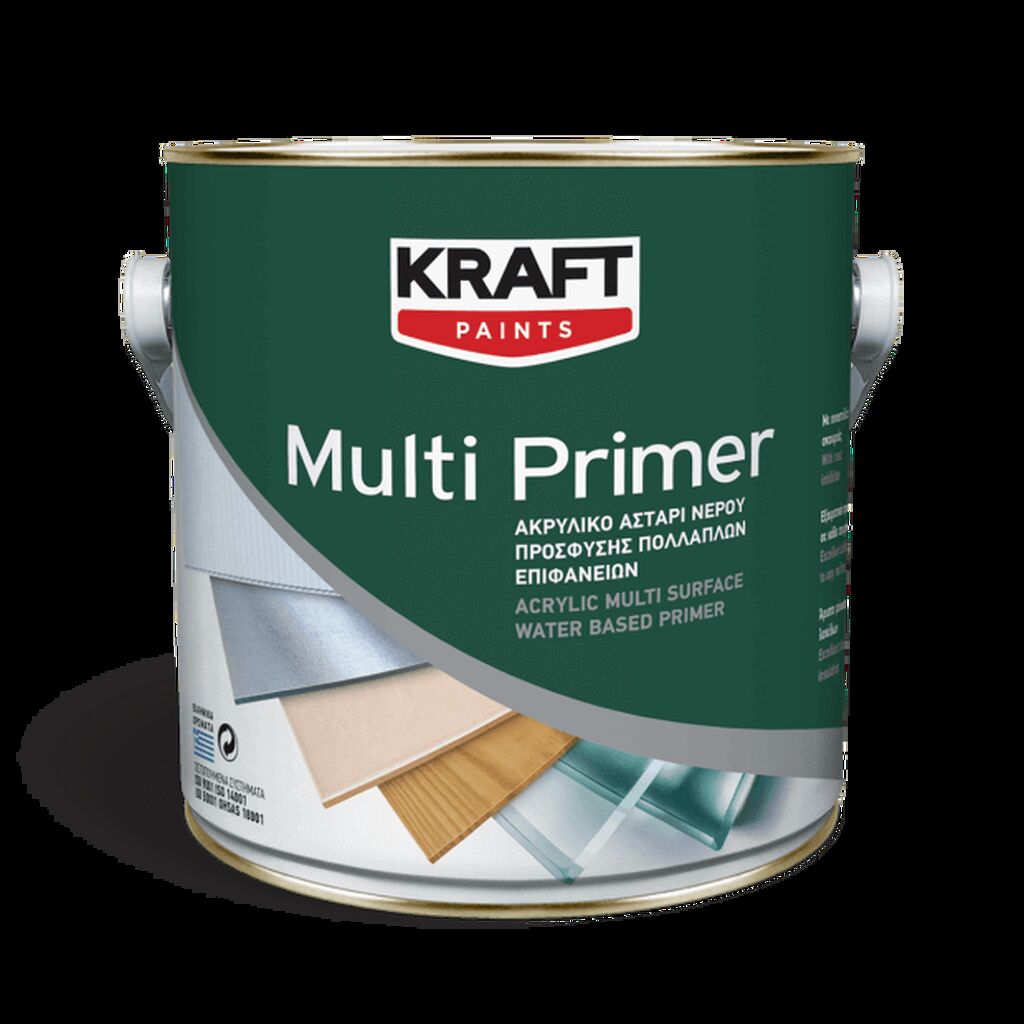 KRAFT Multi Primer je vodorastvorni akrilni prajmer nove tehnologije