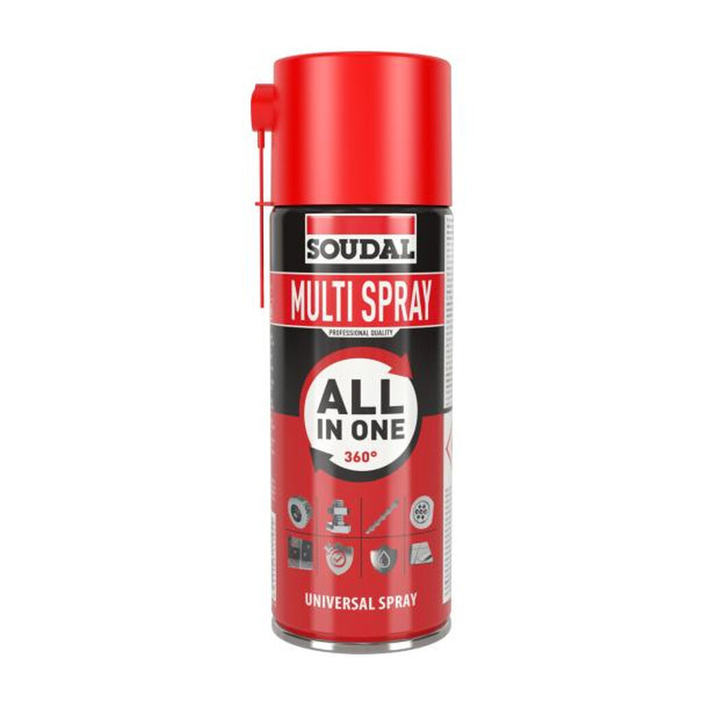 Soudal Multi Spray je visokokvalitetni univerzalni sprej sa 8-strukim