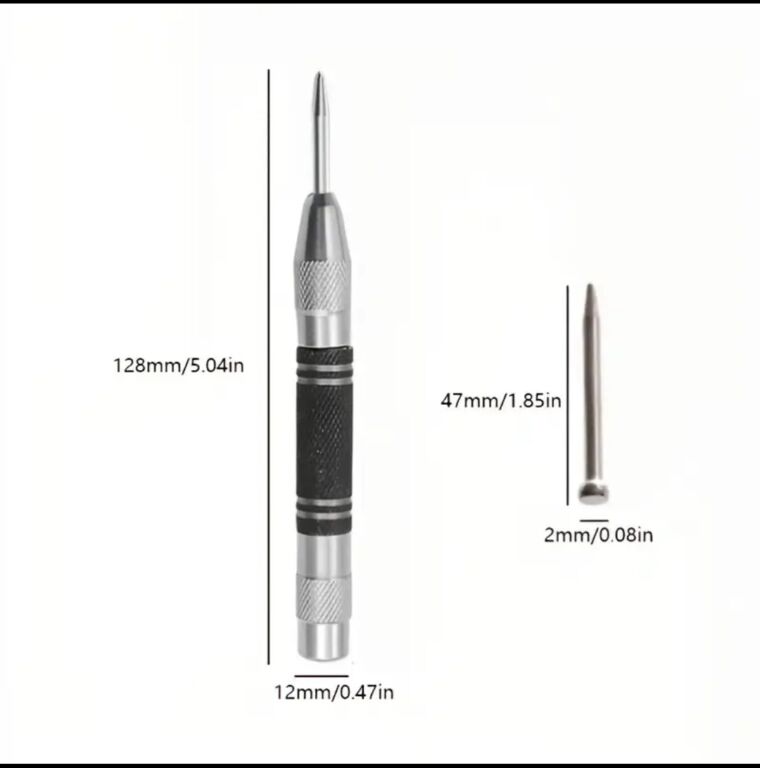 Automatski špic/udarni marker sa oprugom – jednoručna upotreba -