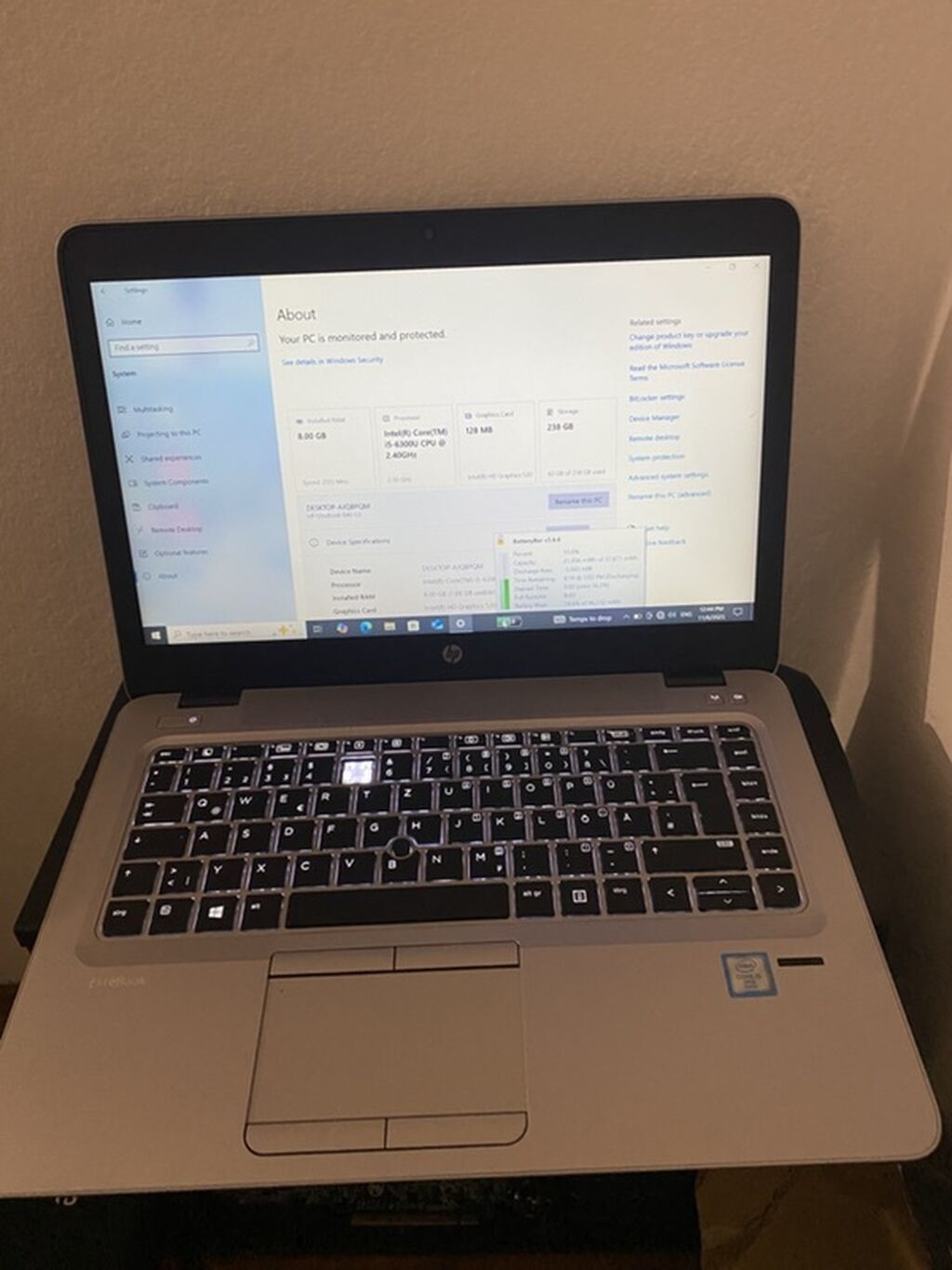 Intel Core i5, 8 GB OZU, 14 "
