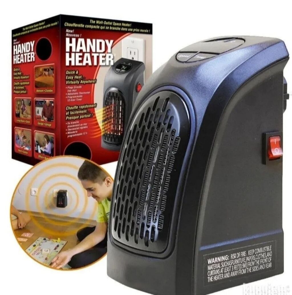 Mini grejalica za utičnicu – Handy Heater 350 W - Kompaktna prenosiva