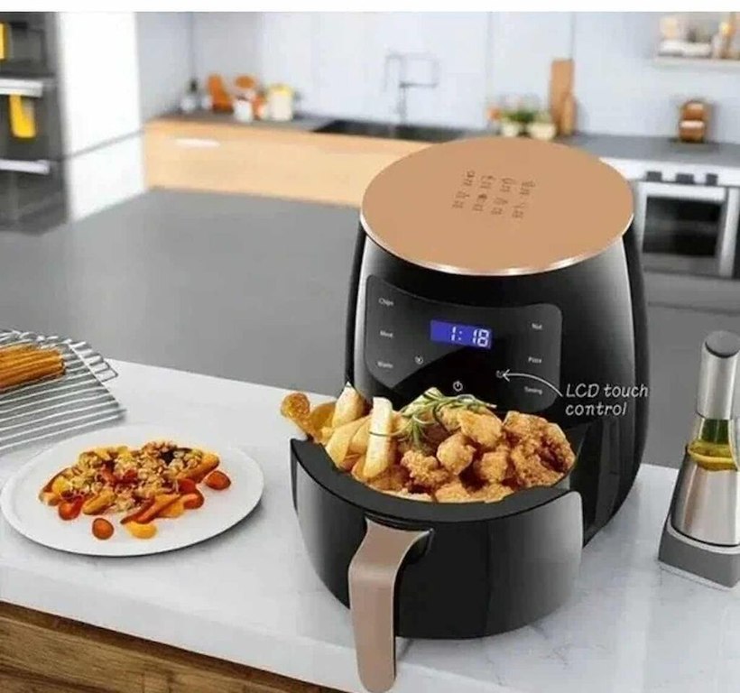Friteza na vruć vazduh - Silver Crest 6L - Air Fryer 6500din Silver